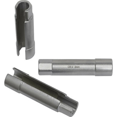3 Piece Glow Plug Socket Set - 8mm 9mm & 10mm Sockets - Remove ...