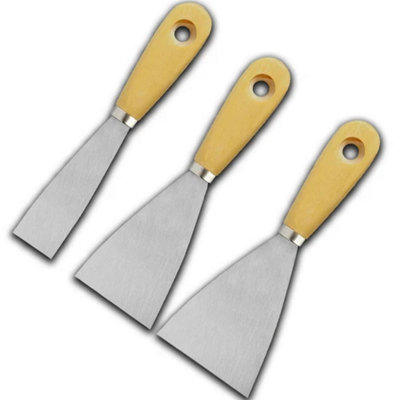 3 Piece Paint and Wallpaper Scraper Set