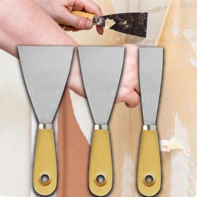 3 Piece Paint and Wallpaper Scraper Set