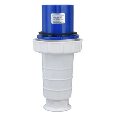 3-Pin 3-Phase IP67 Waterproof Industrial Plug Socket 220-63A Aviation ...