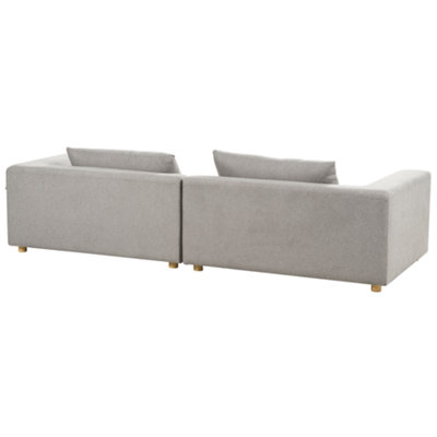 3 Seater Sofa Light Grey LERMON