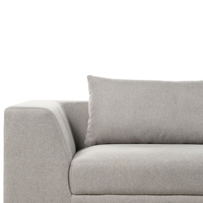 3 Seater Sofa Light Grey LERMON