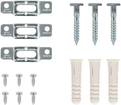 3 T SCREW KIT FOR WOOD PICTURE FRAMES SECURE HANGING HARDWARE WITH ...