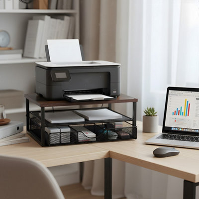 3-Tier Desktop Printer Stand Holder