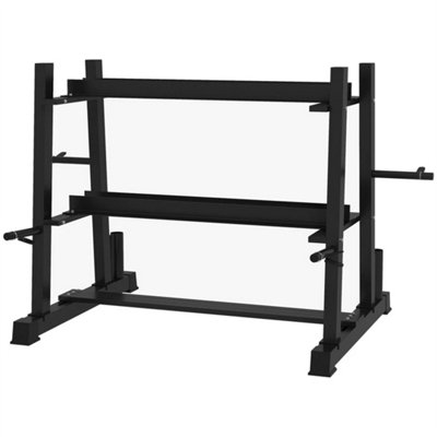 3-Tier Dumbbell Rack for Dumbbells, Kettlebells&Plates (Rack Only)
