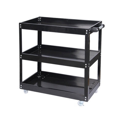 3 Tier Heavy Duty Workshop Garage Mechanic Utility Trolley Service Tool ...
