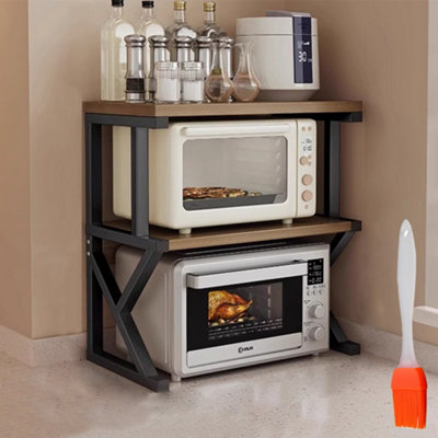 3 Tier Kitchen Countertop Storage Shelf Rack - Microwave Oven Stand