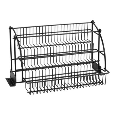 3 Tier Kitchen Pull Down Integrated Spice Rack Organizer for Cabinet