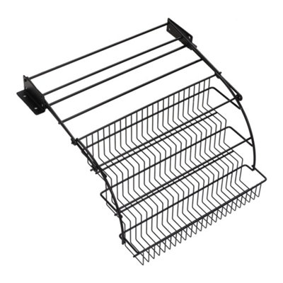 3 Tier Kitchen Pull Down Integrated Spice Rack Organizer for Cabinet