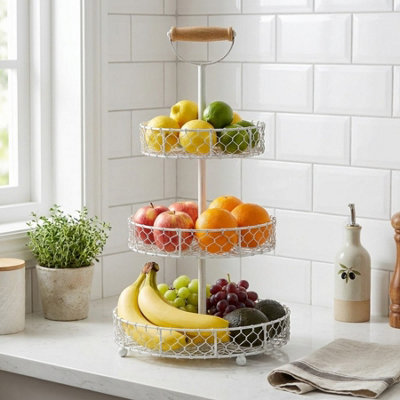 3 Tier Metal Kitchen Display Stand