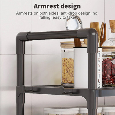 3 Tier Microwave Oven Rack Stand Storage Holder Kitchen Corner
