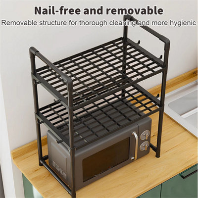 3 Tier Microwave Oven Rack Stand Storage Holder Kitchen Corner
