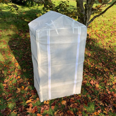 3 Tier Mini Greenhouse Frost Fleece Protection Cover | DIY at B&Q