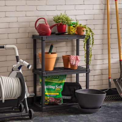 3 Tier Shelving Racking Unit Heavy Duty | DIY at B&Q