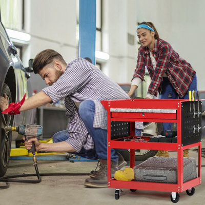 Tool trolly on wheels store