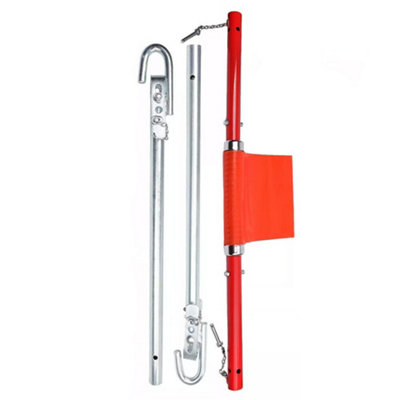 3 TON 3000KG TOWPOLE CAR VAN RECOVERY TOWING BAR TOW POLE WITH DAMPER ...