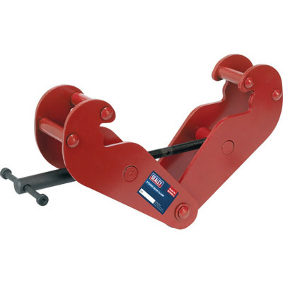 3 Tonne Heavy-Duty Beam Clamp - Semi-Permanent Steel Lifting Point for ...
