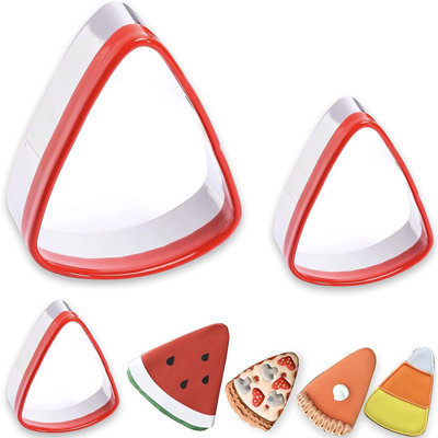 3 Watermelon Cookie Cutter Set-Food-Grade Stainless Steel