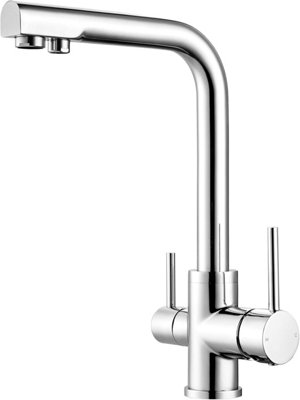 3 Way Water Filter Taps Swivel Spout Pure Drinking Water Kitchen Sink ...