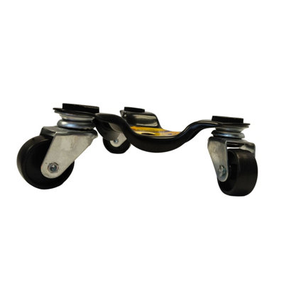 3 Wheel Triangle Furniture Moving Dolly Heavy Duty Castor Trolley 60kg ...