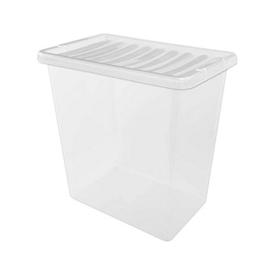 3 x 20 Litre Multipurpose Plastic Storage Containers Useful Boxes ...