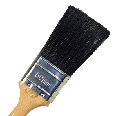 3 x 50mm Painters And Decorators Decorating Paint Painting Brush Wooden ...
