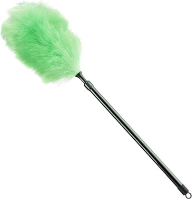 3 x Green Electrostatic Duster Mops - Long Handle Extendable Synthetic ...