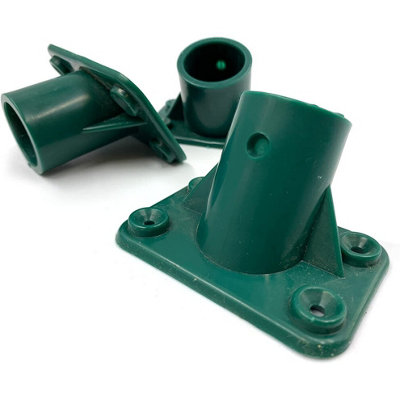 3 x Heavy Duty Plastic Broom Handle Brackets Secure Wall Mount Holders ...