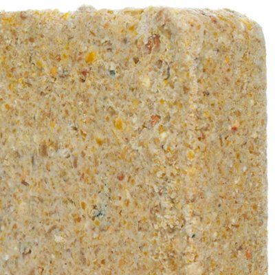3 x SQUAWK Peanut Suet Fat Blocks - High Energy Wild Bird Food Garden ...