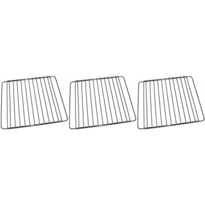 3 x Universal Extendable Oven Cooker Grill Shelf Grid Rack by Ufixt