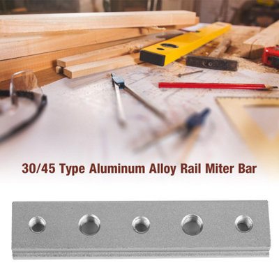30/45 Aluminum Alloy T-Slot Miter Track Jig Fixture(100mm)