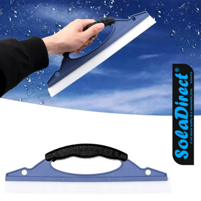 30 cm / 12" Silicone Water Squeegee, Multi-Purpose Soft Blade for Cars ...