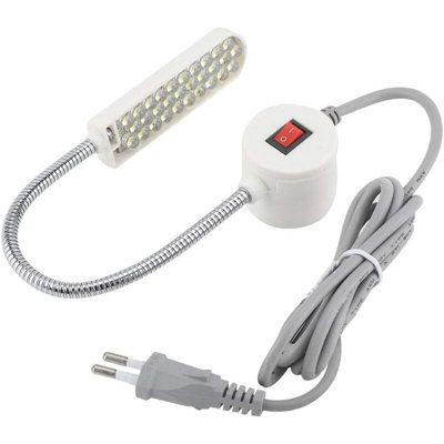 30 LED Gooseneck Work Light with Magnetic Base for Lathes Drills and ...