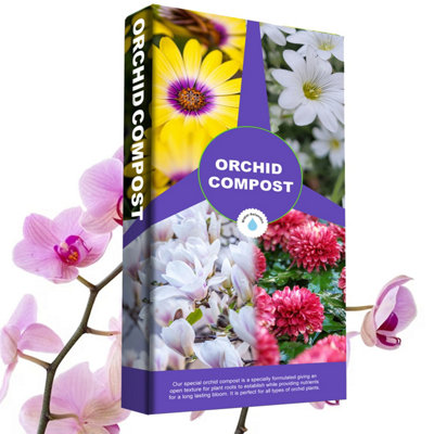 30 Litres ( 3 x 10L ) Orchid Potting Compost Mix For Orchid Plants ...