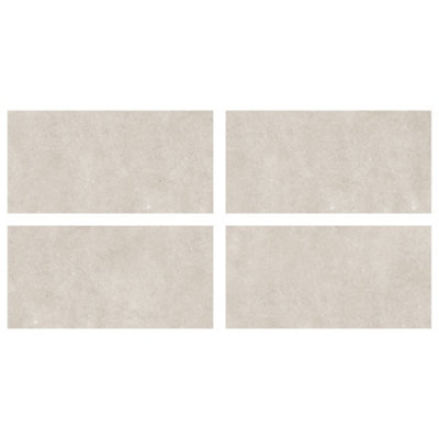 30 x Angel Light Stone Effect Matt Porcelain Indoor Wall & Floor Tiles ...