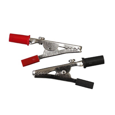 30 x Insulated Crocodile Clips Electrical Battery Connectors 5 Amp ...