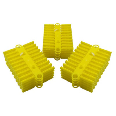 300 x Yellow Wall Raw Plugs 5 x 25mm Expansion Plug Fixings