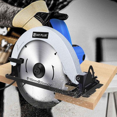 3000W Electric Circular Saw , Wood and Metal, 0-45 angle