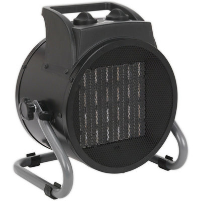 3000W Industrial PTC Fan Heater - 2 Heat Settings - Fan Only Mode ...
