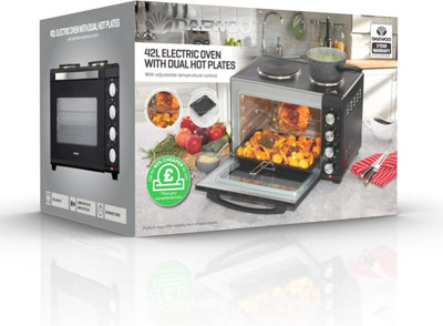3000W Mini Counter Top Electric Cooker Freestanding Small Oven with ...