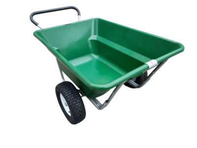 300L / 250Kg Bristol Tool Company Outdoor Plastic Wheelbarrow with ...