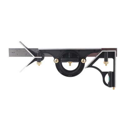 300mm Adjustable Combination Square Ruler Set with Sliding Protractor ...