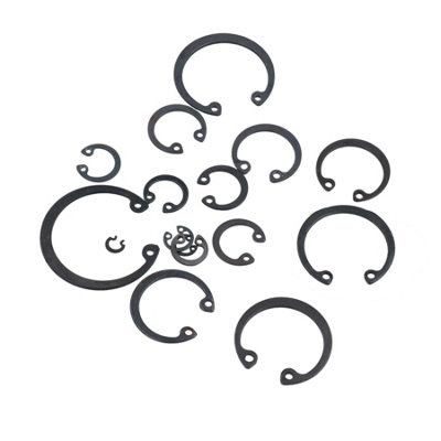 300pc External Circlips Snap Retaining Ring Assortment Fastener Set 3mm ...