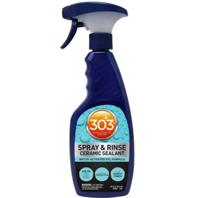 303 Spray & Rinse Ceramic Sealant Water Spray Beading Glossy Finish ...