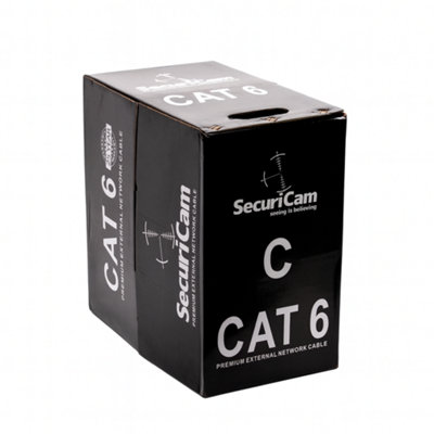 305m CAT6 Solid Copper Ethernet Cable, Outdoor UTP, CAT 6 High Speed ...