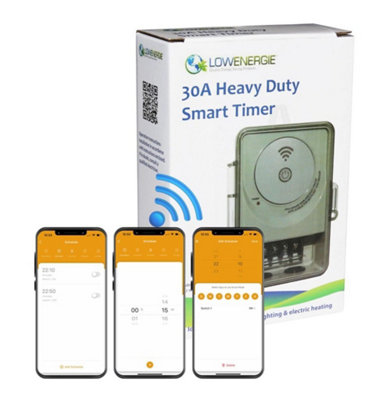 30A HEAVY DUTY WIFI TIMER SMART SWITCH TIME HYDROPONICS GROW LIGHT LIGHTING