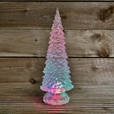 30cm Dual Power Water Spinner Christmas Tree with Timer & Colour ...