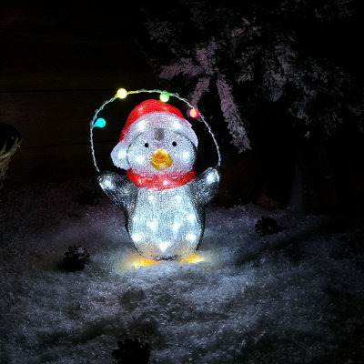 Penguin outdoor christmas decorations store