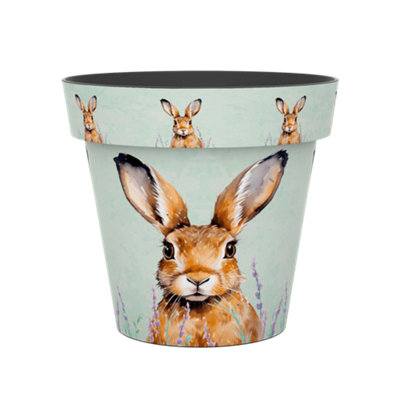 30cm Indoor Outdoor Zest Pot Hare