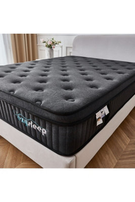 30CM ONYX SPRING FOAM HYBRID MATTRESS - 5 YEAR GUARANTEE